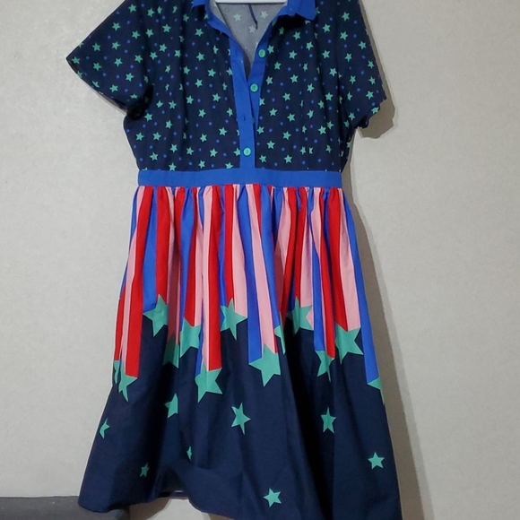 Harkel | Dresses | Star Spangled Banner Dress | Poshmark